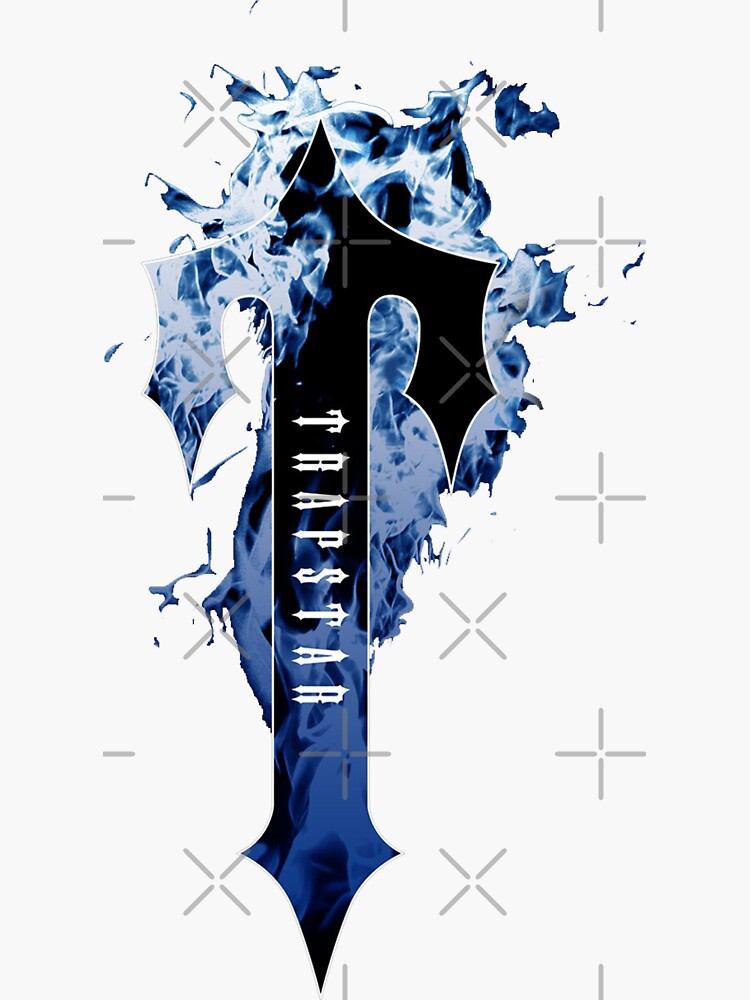 "TRAPSTAR LOGO" Sticker for Sale by KHADAT | Redbubble