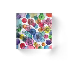 "watercolor Floral doodle " Photographic Prints by EkaterinaP | Redbubble