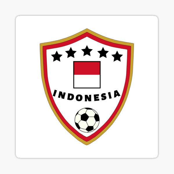 "Indonesia Football Team" Sticker for Sale by Footballunite | Redbubble