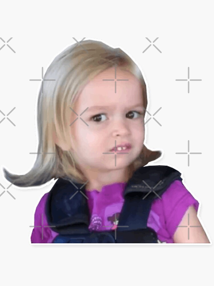 "Confused girl meme" Sticker for Sale by ManiaPupShop | Redbubble