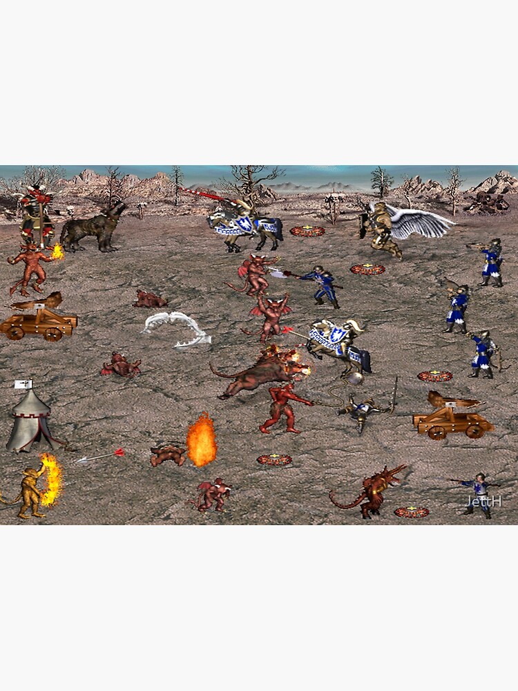 "HOMM3 battle" Poster for Sale by JettH | Redbubble