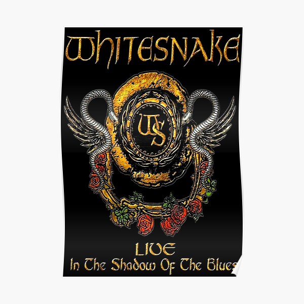 "whitesnake new logo" Poster for Sale by McMeekin24 | Redbubble