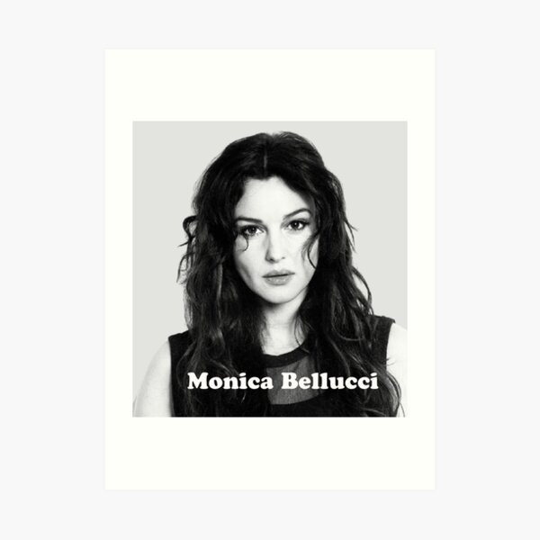 "Monica Bellucci , Monica Bellucci Supermodel" Art Print for Sale by ...