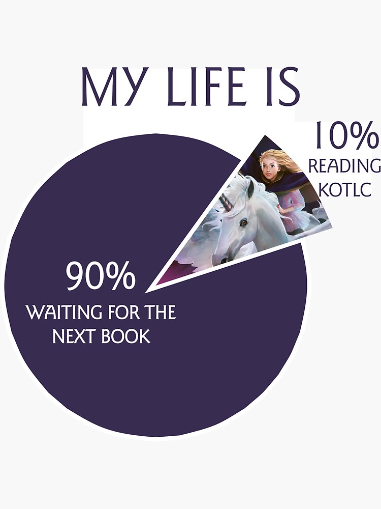 "KOTLC Pie Chart" Sticker for Sale by pixldust | Redbubble