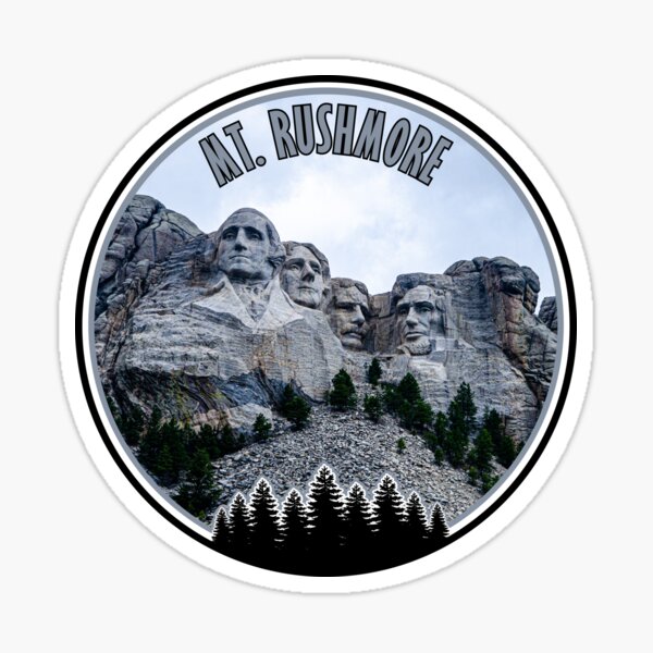 "Mount Rushmore" Sticker for Sale by OurWindowWorld | Redbubble