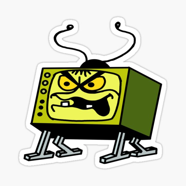 "Evil Edna" Sticker for Sale by 3leggeddogg | Redbubble