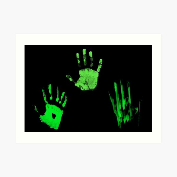 "Phasmophobia Fingerprints All Variants" Art Print for Sale by ...