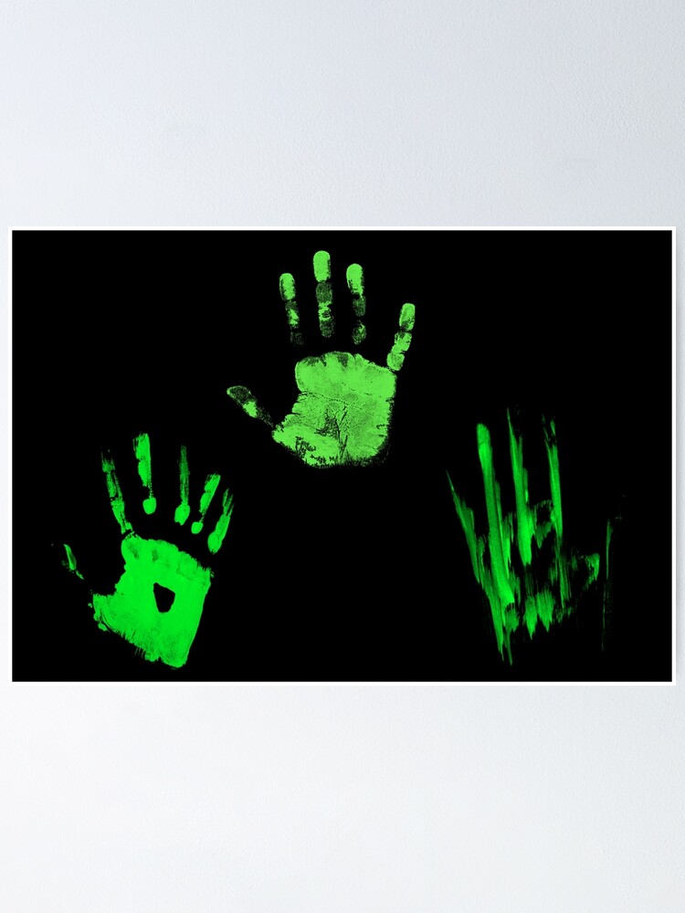 "Phasmophobia Fingerprints All Variants" Poster for Sale by NovocainArt ...