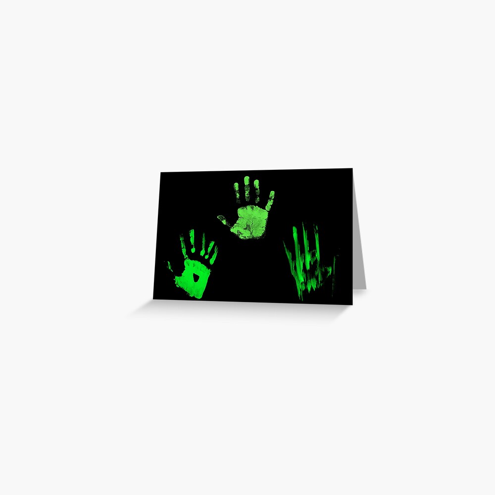 "Phasmophobia Fingerprints All Variants" Greeting Card for Sale by ...