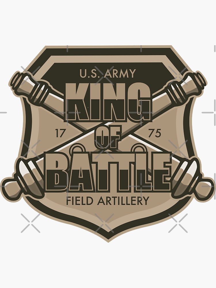 "US Army Field Artillery" Sticker for Sale by StrongVlad | Redbubble