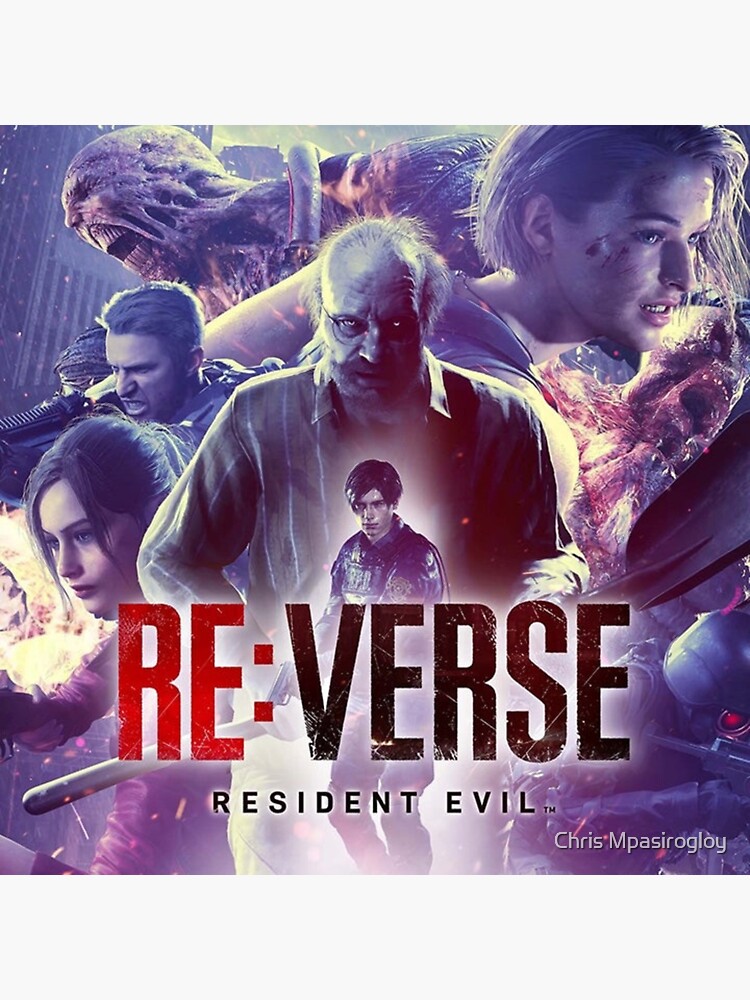 "Resident Evil Reverse Edition" Sticker for Sale by fitainment | Redbubble
