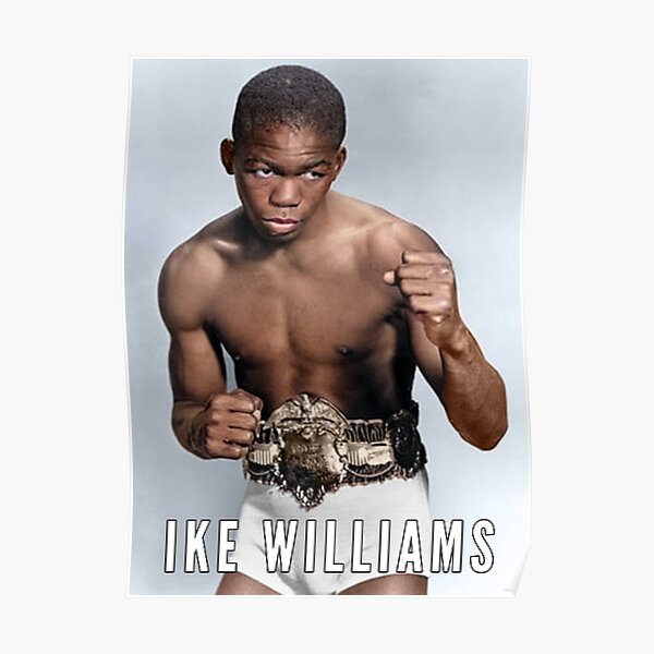 "Ike Williams - Boxing Legend Colorized" Poster for Sale by ...