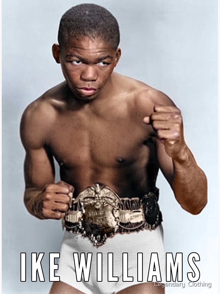 "Ike Williams - Boxing Legend Colorized" Sticker for Sale by ...