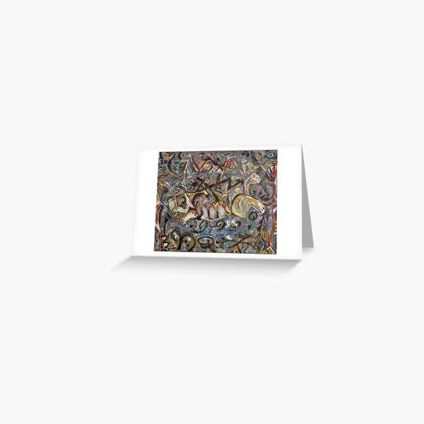 "Constant cercles love of jackson pollock " Greeting Card for Sale by ...