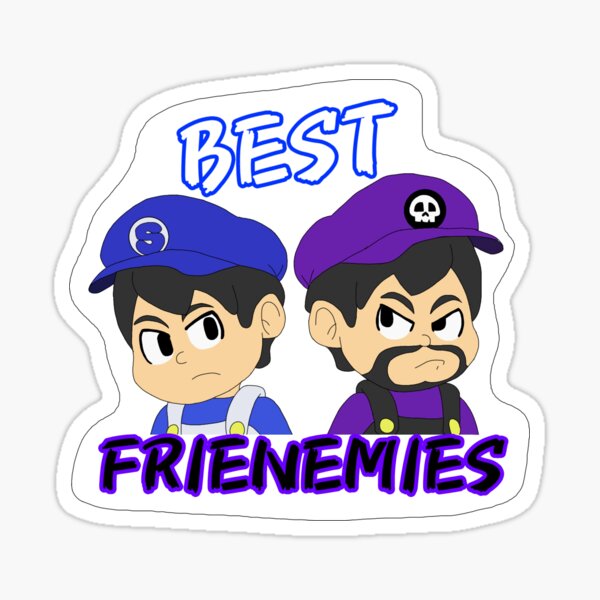 "SMG4 und SMG3 Beste Freunde" Sticker von NeoAnimationz | Redbubble