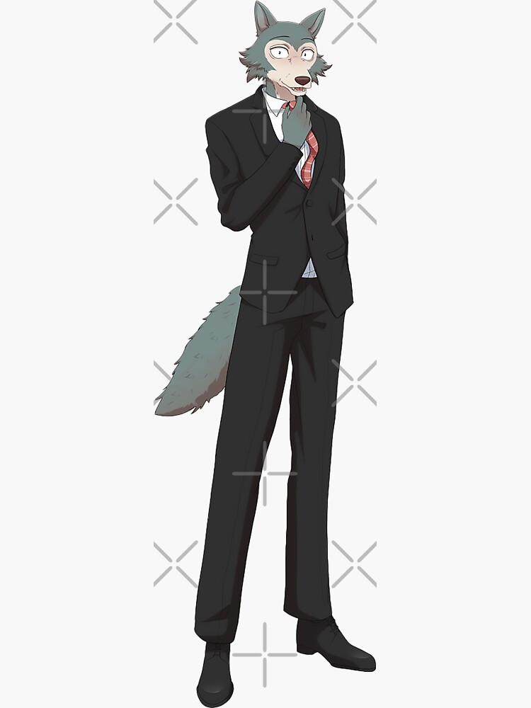 "Beastars Legoshi" Sticker for Sale by Beastlykitty | Redbubble