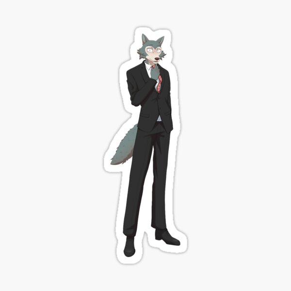 "Beastars Legoshi" Sticker for Sale by Beastlykitty | Redbubble