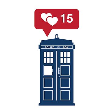 "15 Doctors Liked..." Sticker for Sale by brainthought | Redbubble