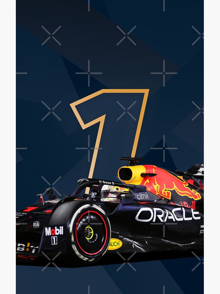 "Verstappen 1 Car - Formula One Team 2022 - v3" Sticker for Sale by ...
