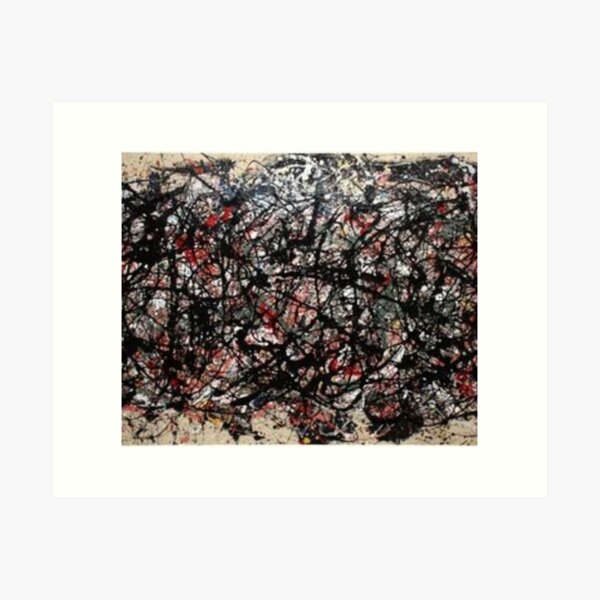 Jackson Pollock Enchanted Forest
