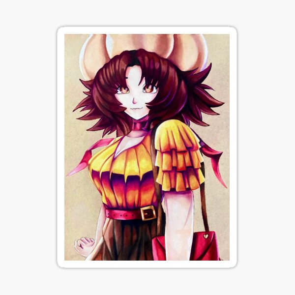 "Yttd Mai Tsurugi" Sticker for Sale by Kameron-Haru | Redbubble