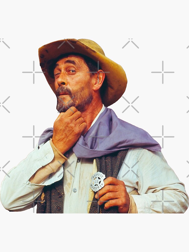 Festus Gunsmoke Sticker For Sale By Pixelbuilder Redbubble