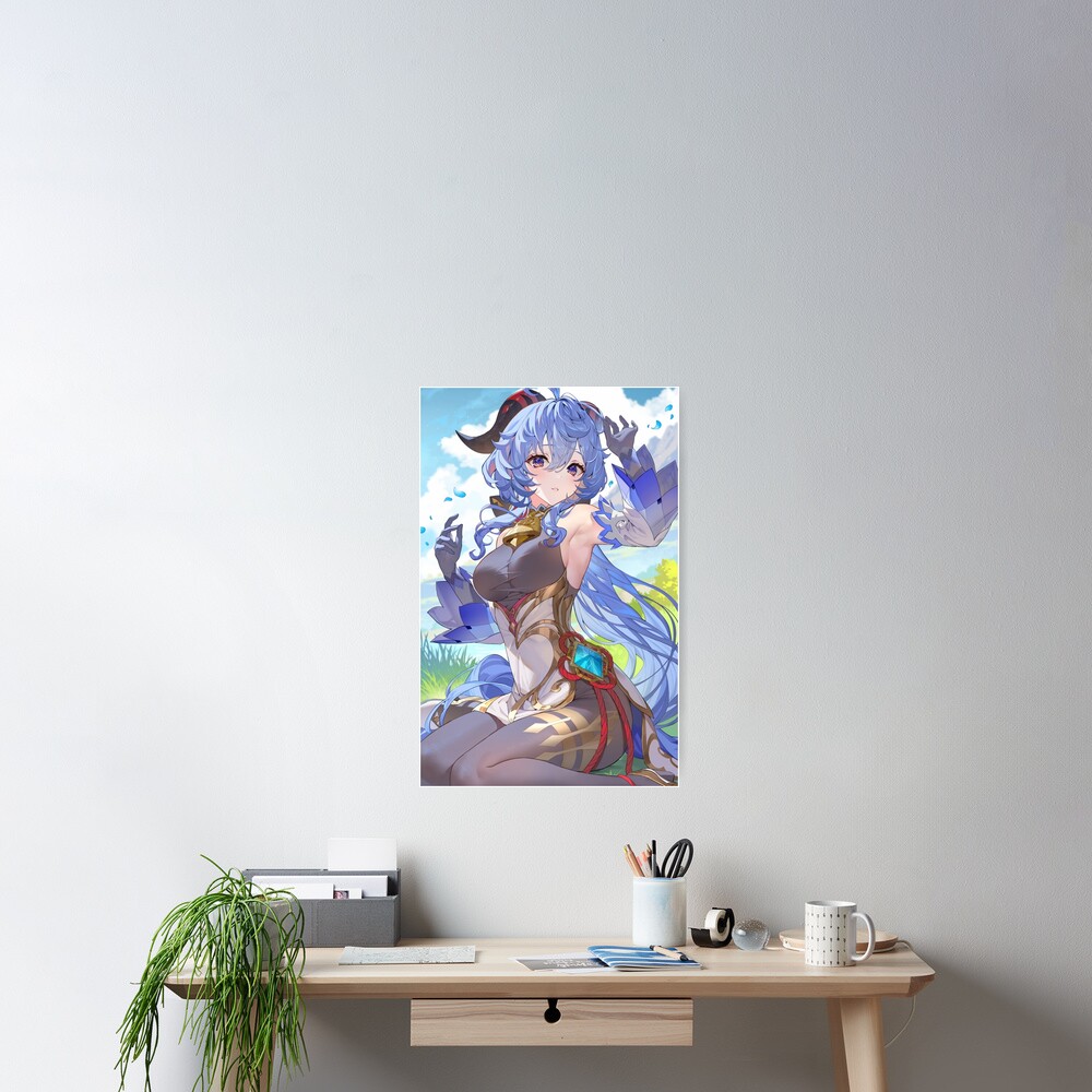 "Charming Ganyu Genshin Impact" Poster for Sale by genshinwaifus | Redbubble