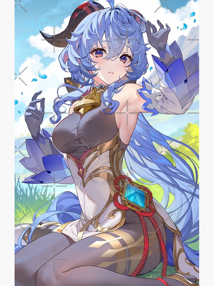 "Charming Ganyu Genshin Impact" Poster for Sale by genshinwaifus | Redbubble