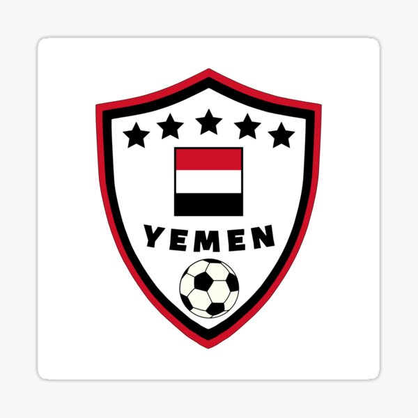 "Yemen Football Team" Sticker for Sale by Footballunite | Redbubble
