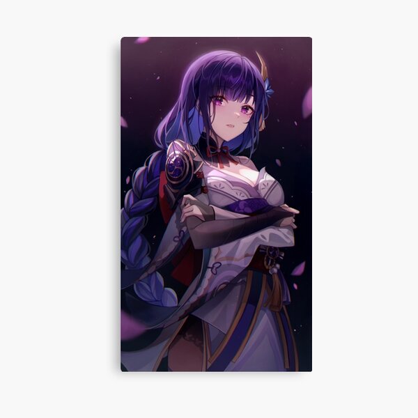 "General Raiden Shogun Genshin Impact" Canvas Print for Sale by genshinwaifus | Redbubble