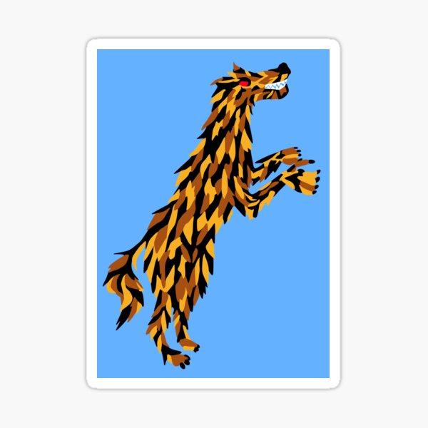 "Werewolf" Sticker for Sale by Thieffy | Redbubble