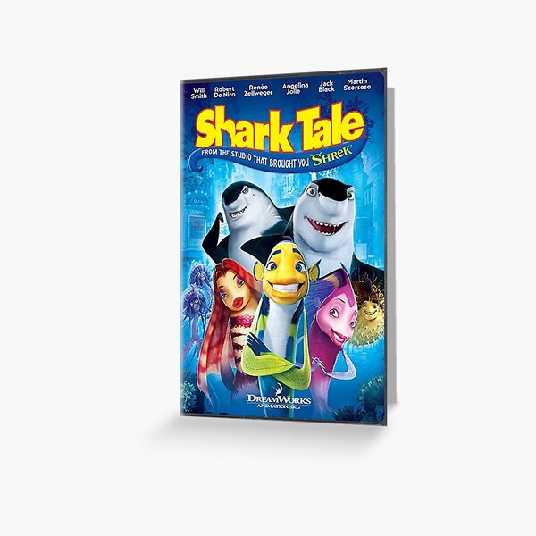 "Shark Tale DVD Cover Art" Greeting Card for Sale by Lhitam | Redbubble