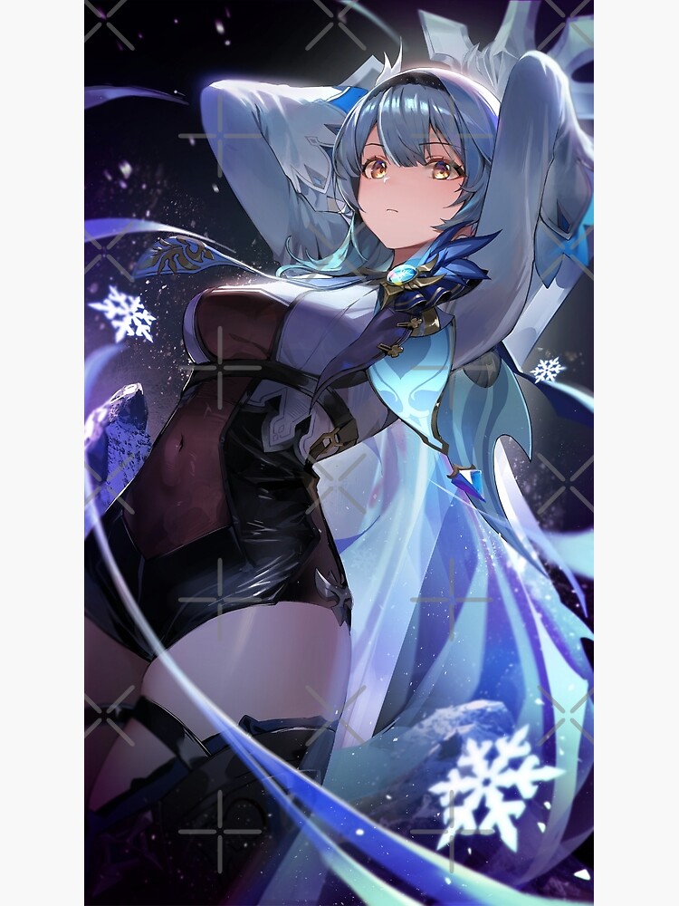 "Eula Lawrence Genshin Impact" Poster for Sale by genshinwaifus | Redbubble