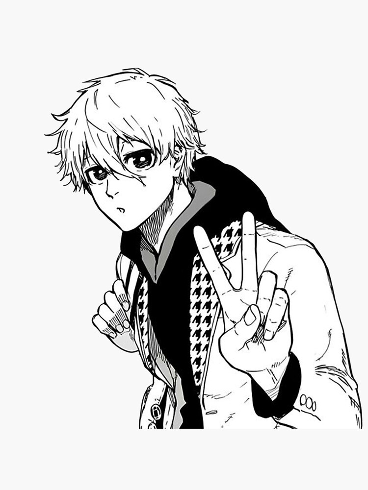 "Nagi" Sticker for Sale by SatourHM | Redbubble