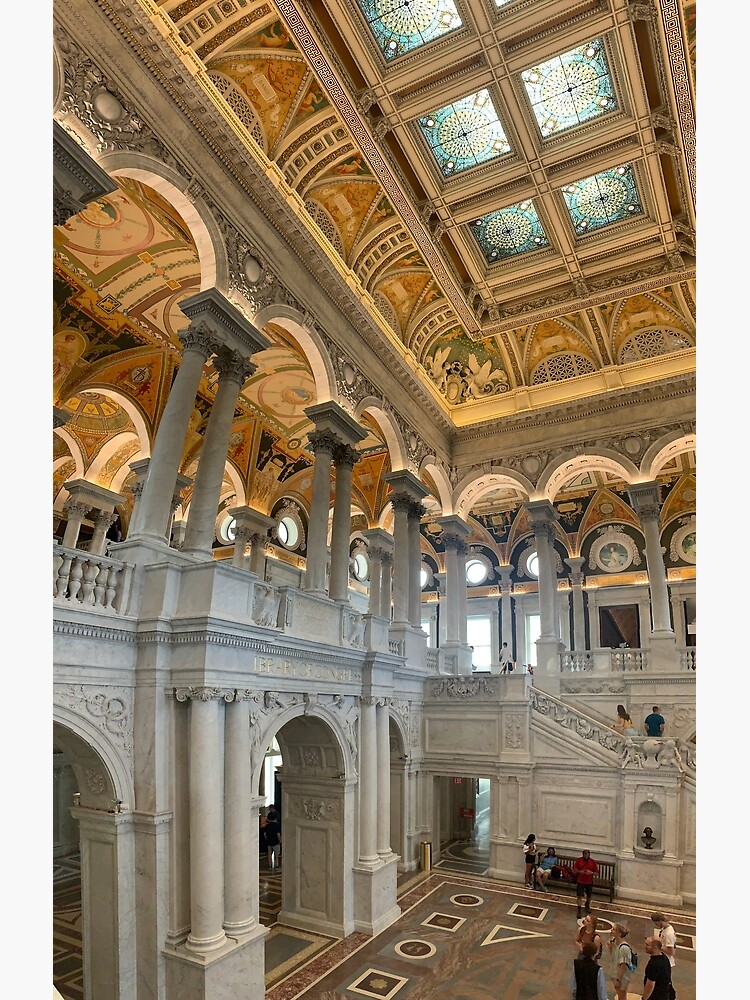 "Library of Congress" Poster for Sale by marisacioffi | Redbubble