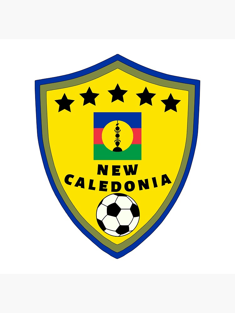 "New Caledonia Football Team" Sticker for Sale by Footballunite | Redbubble