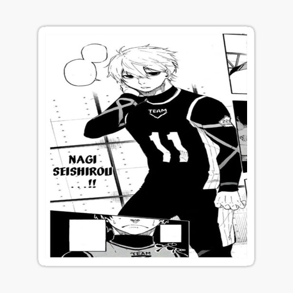 "Nagi" Sticker for Sale by SatourHM | Redbubble