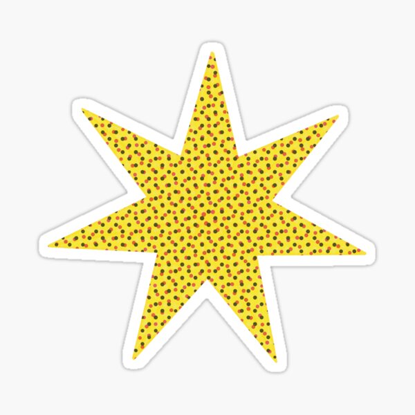 "Christmas Star " Sticker for Sale by SheeshStickerz | Redbubble