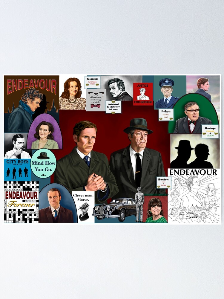 "A Mysterious Endeavour" Poster for Sale by JaqiW | Redbubble