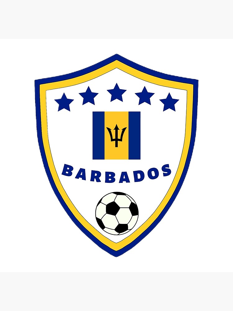 "Barbados Football Team" Poster for Sale by Footballunite | Redbubble
