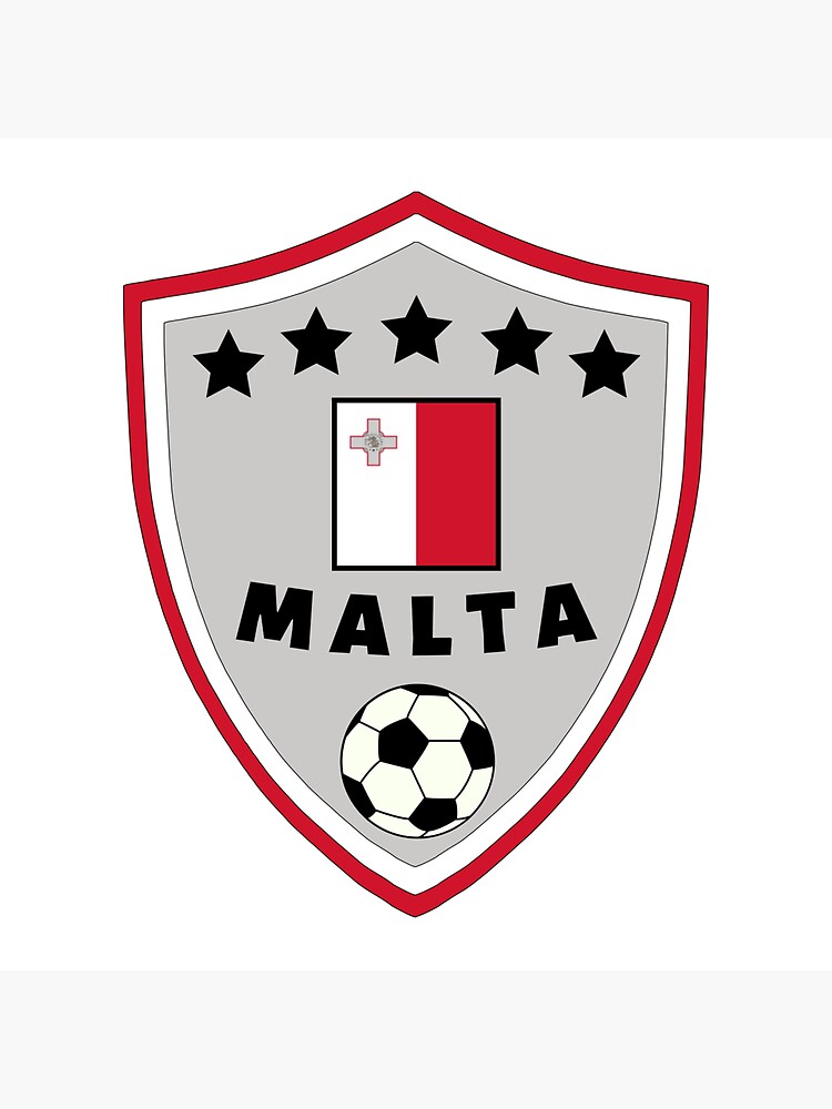 "Malta Football Team" Sticker for Sale by Footballunite | Redbubble