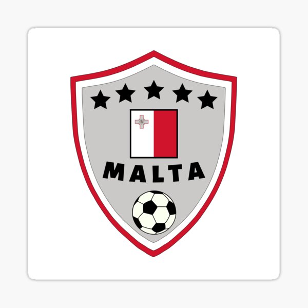 "Malta Football Team" Sticker for Sale by Footballunite | Redbubble