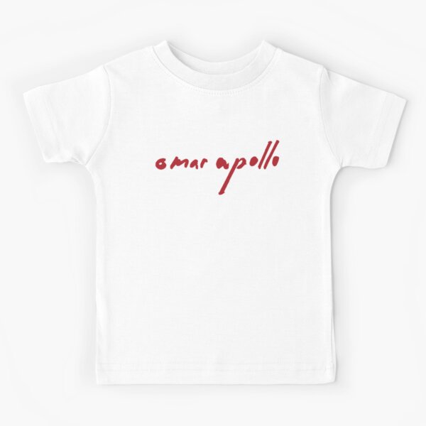 "Omar Apollo Tour Merch Omar Apollo Logo" Kids T-Shirt for Sale by ...