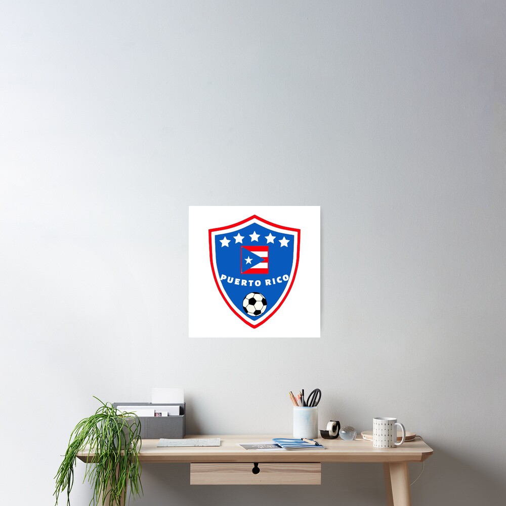 "Puerto Rico Football Team" Poster for Sale by Footballunite | Redbubble