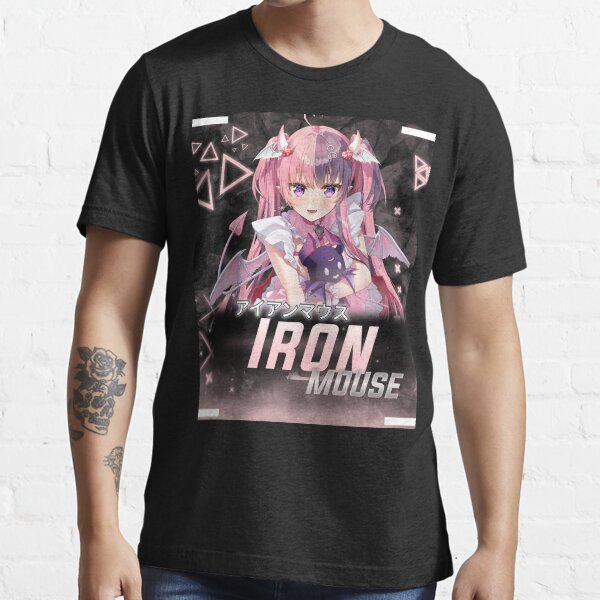 "Iron mouse Vtuber " T-shirt for Sale by Obbadsimo | Redbubble | iron ...