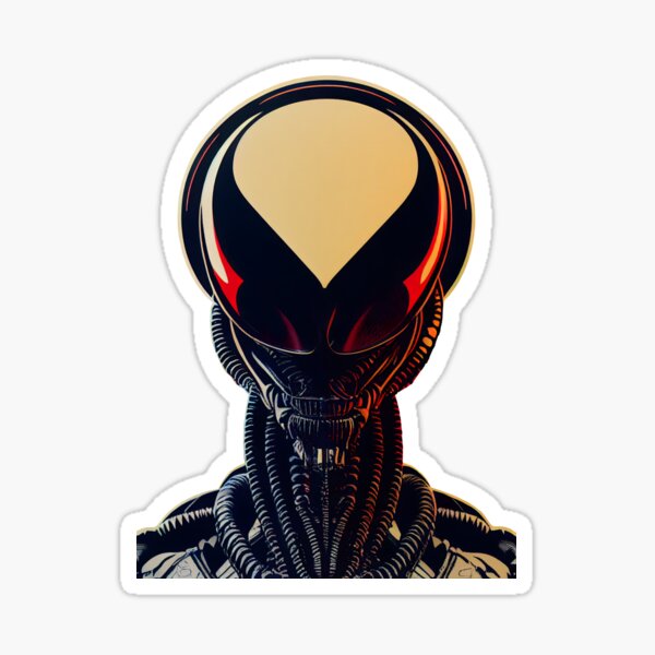 "Alien" Sticker for Sale by Mr-Gman | Redbubble