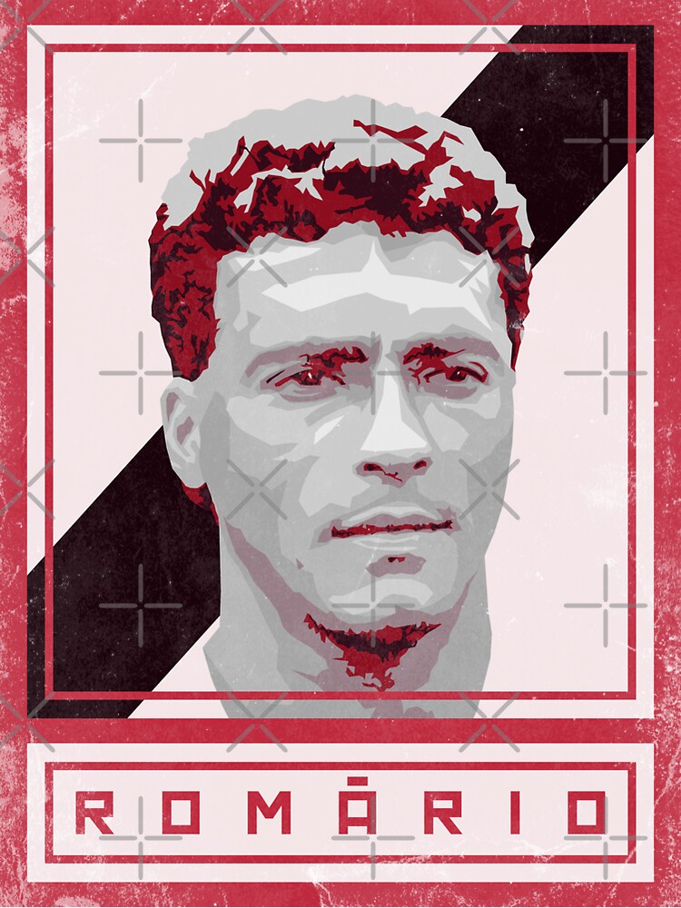 "Romário Vasco da Gama" Sticker for Sale by TropicalHuman | Redbubble