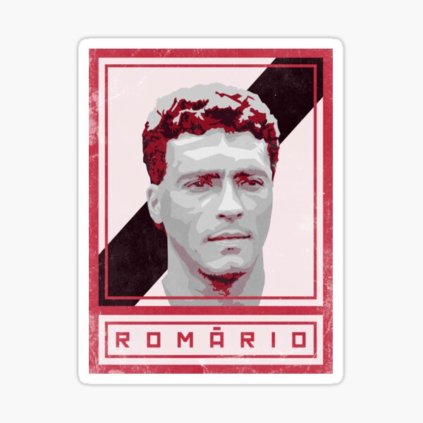 "Romário Vasco da Gama" Sticker for Sale by TropicalHuman | Redbubble