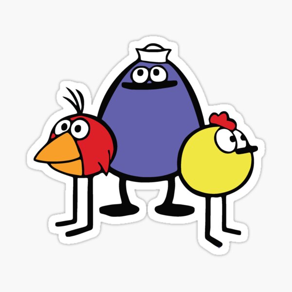 "Peep and the big wide world 1" Sticker for Sale by aminexhibit | Redbubble