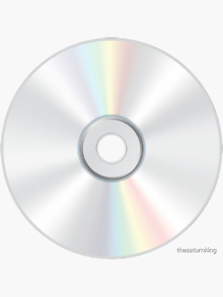 "CD Sphere" Sticker for Sale by thesaturnking | Redbubble